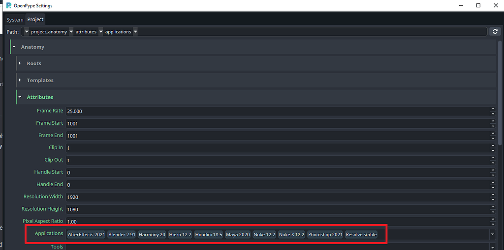 Unable to launch an application in OpenPype - Community Guides - Ynput community
