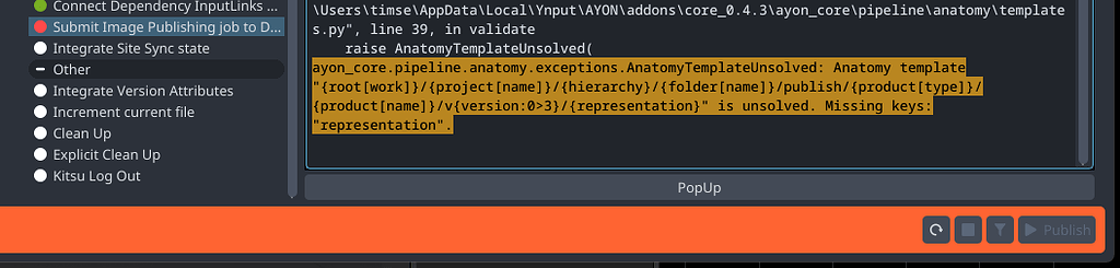 Deadline support for {representation} anatomy key - General - Ynput community