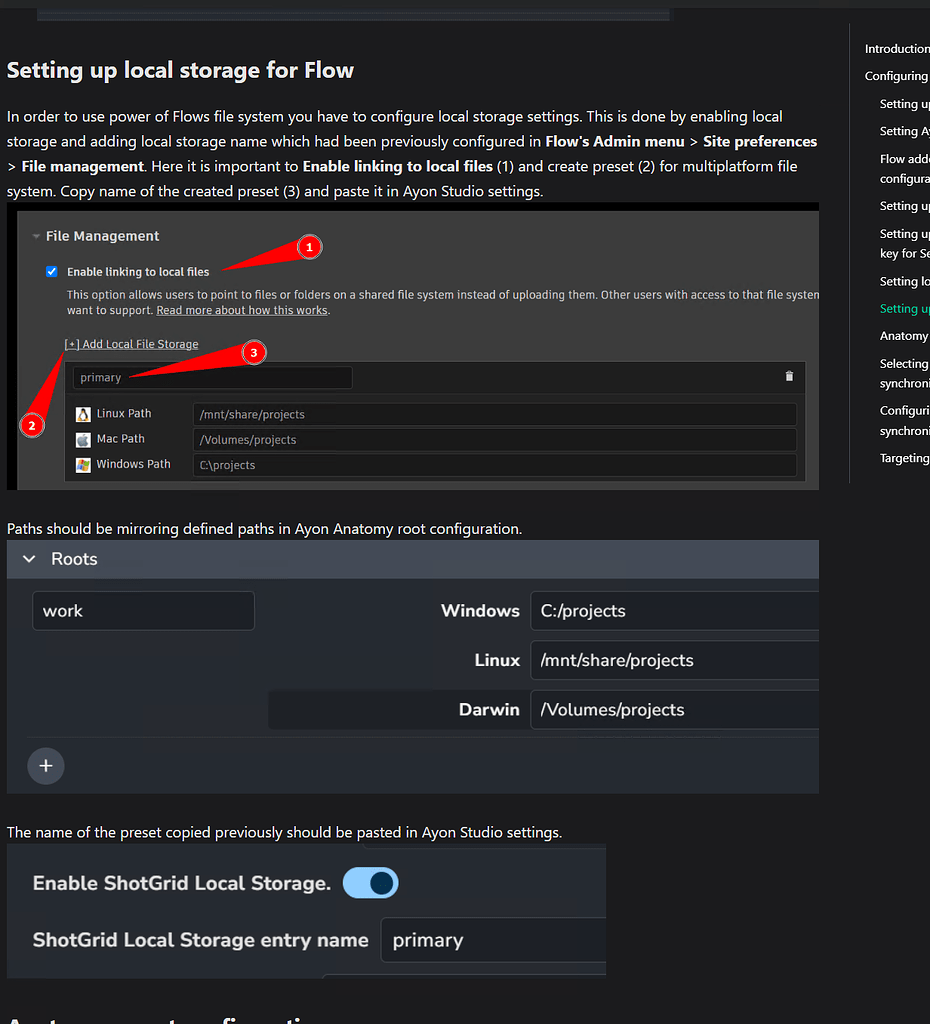 Shotgrid/Flow storage location and Ayon - General - Ynput community