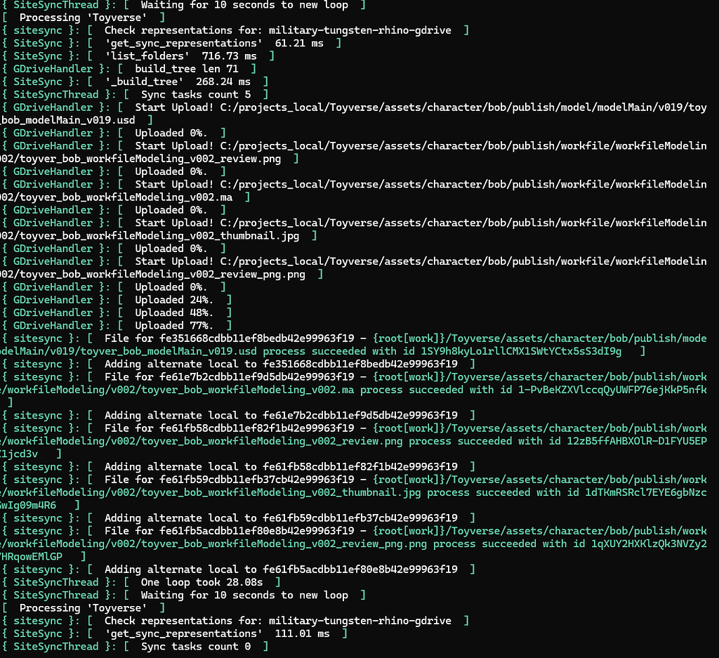 Unable to locate uploaded file on GDrive - General - Ynput community