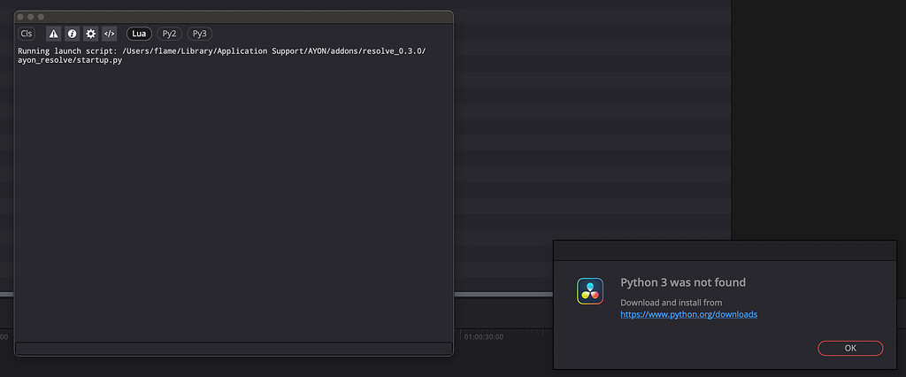DaVinci Resolve and MacOS - Community Guides - Ynput community